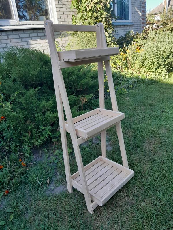 Етажерка розкладна ручна робота — ціна 1320 грн у каталозі Етажерки Купити товари для дому та