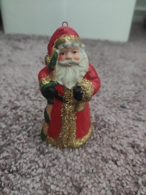 Дзвіночок у вигляді санта клаус діда мороза — ціна 550 грн у каталозі Статуетки Купити товари