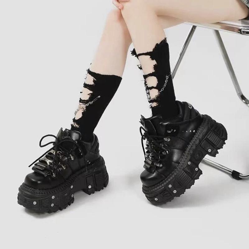 Массивная обувь панк рок new rock y2k dollskill demonia — цена 3100 грн ...