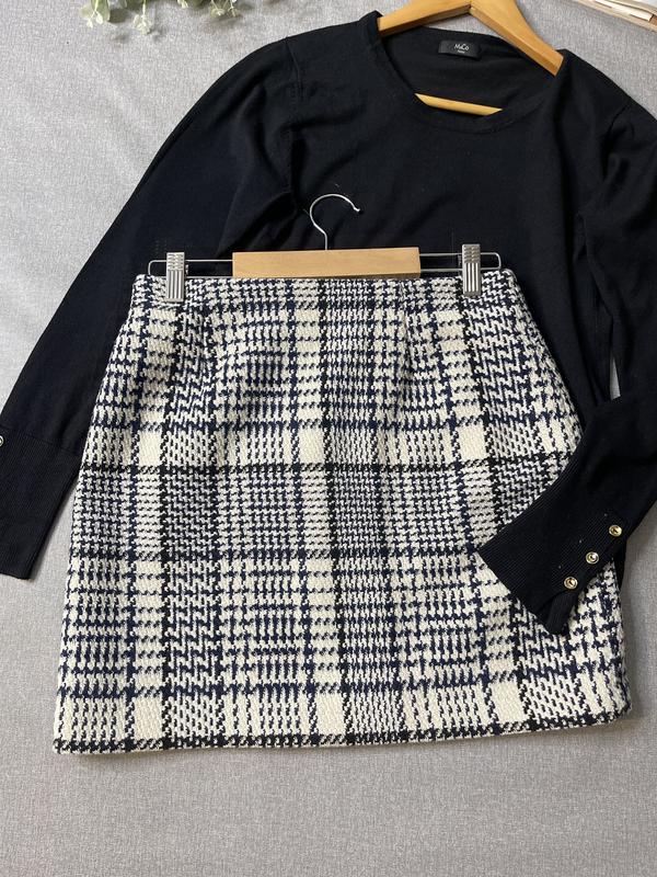 Якісна твідова спідниця — ціна 345 грн у каталозі Міні спідниці Купити жіночі речі за доступною