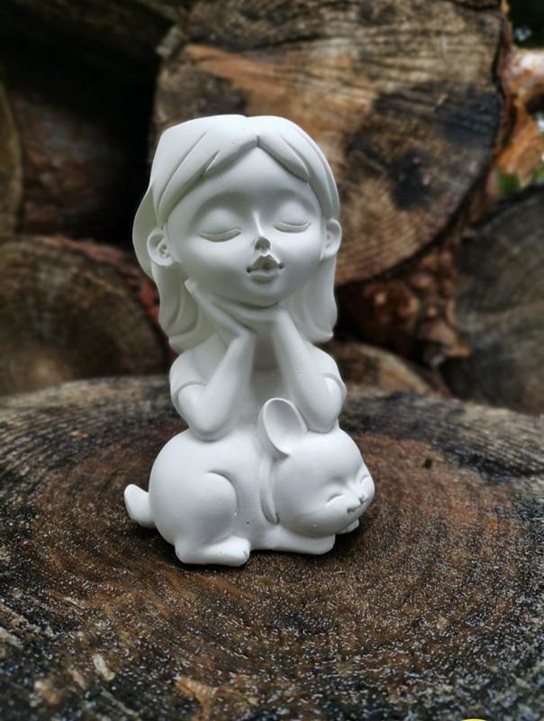 Кашпо японська дівчинка №2 — ціна 100 грн у каталозі Статуетки Купити товари для дому та