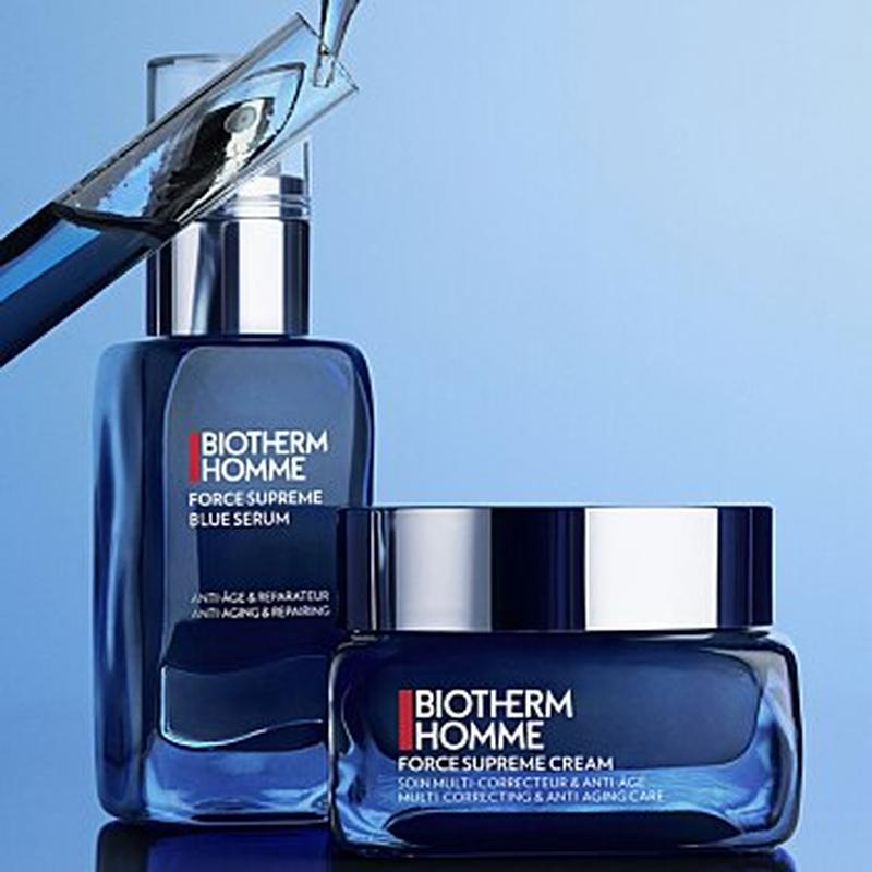 Biotherm homme force supreme blue serum сыворотка для лица для мужчин ...