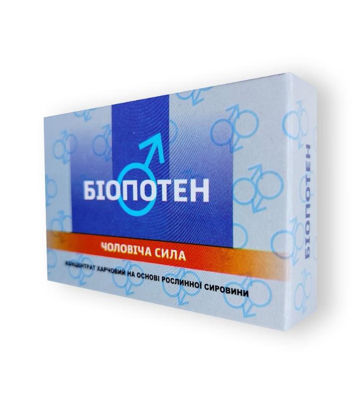Біопотен капсули для потенції — ціна 185 грн у каталозі Наукові Купити товари для спорту за