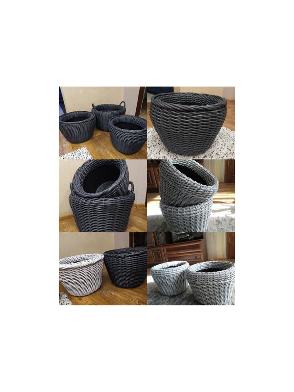 Кашпо изо ротанга — цена 350 грн в каталоге Кашпо Купить товары для дома и быта по доступной