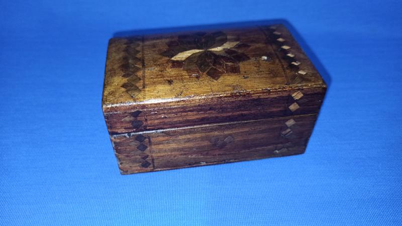 Винтажная деревянная шкатулка — цена 120 грн в каталоге Шкатулки Купить товары для дома и быта