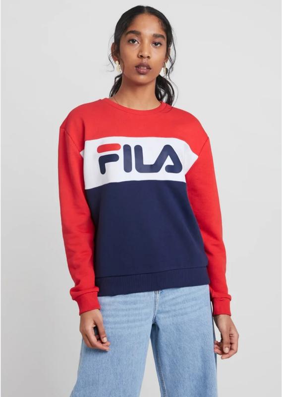 Жіноча спортивна кофта світшот джемпер Fila — ціна 280 грн у каталозі Світшоти Купити жіночі