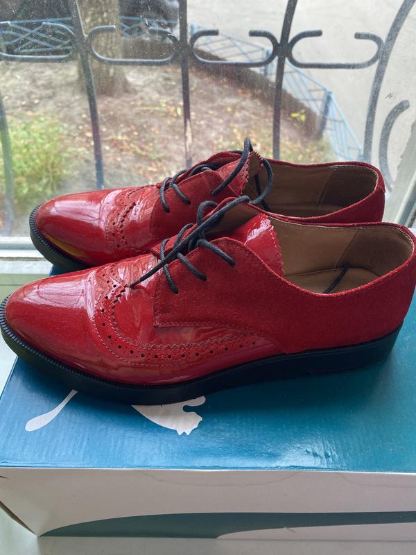 Туфли женские кожаные — цена 500 грн в каталоге Оксфорды Купить женские вещи по доступной цене