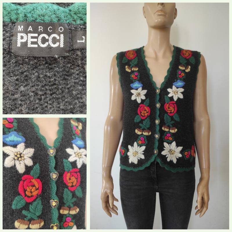 Жилетка шерсть і ангора marco pecci — ціна 750 грн у каталозі Жилети ...