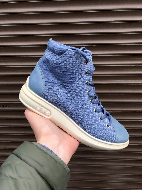 Ecco soft 3 39р 25см черевики шкіряні демисезонні — ціна 899 грн у каталозі Черевики Купити ...