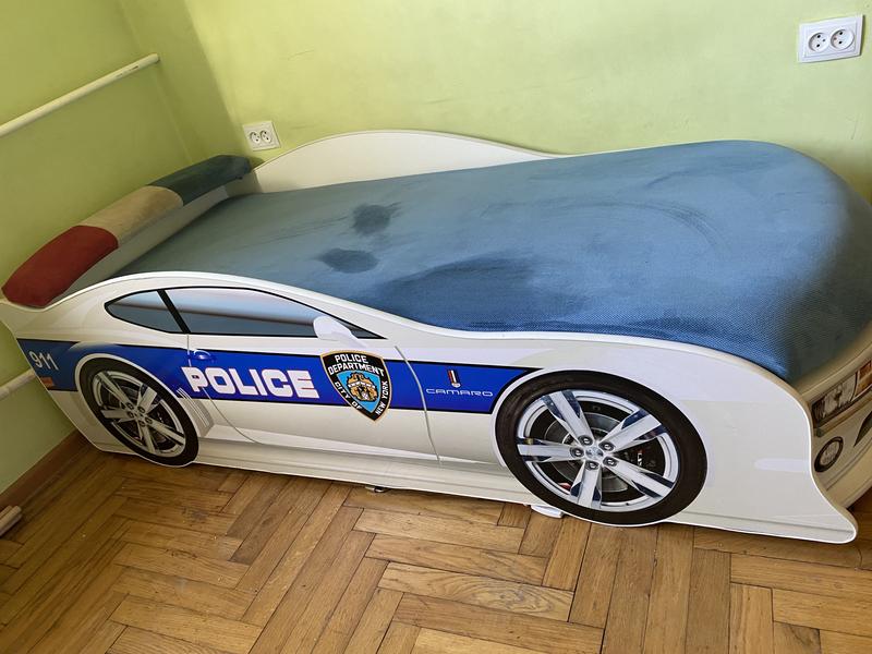 Ліжко поліцейська машина — ціна 6000 грн у каталозі Ліжка Купити товари