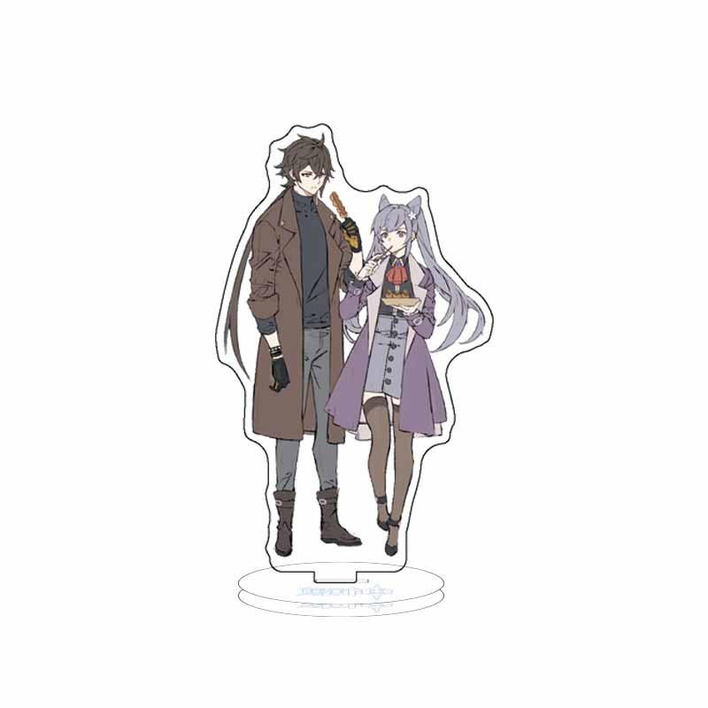 Кэ цин и джун ли фигурка геншин импакт акриловая на подставке — цена 245 грн в каталоге