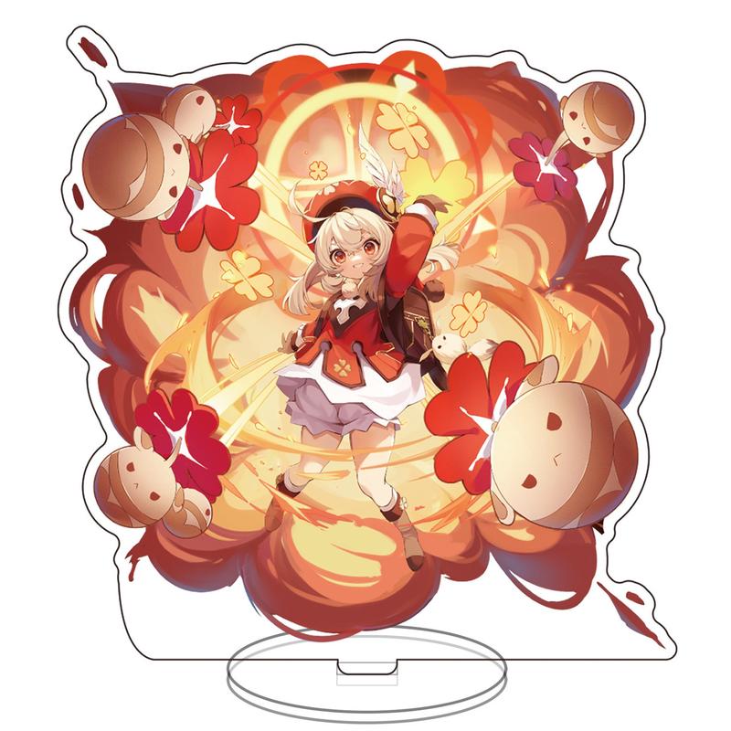 Кли фигурка геншин импакт акриловая на подставке 6 — цена 245 грн в каталоге Статуэтки