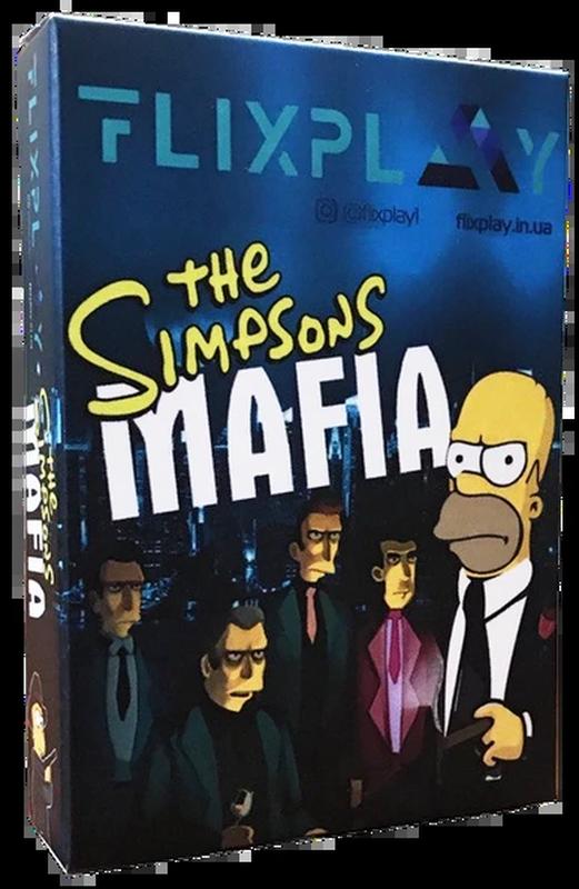 Настільна гра the simpsons mafia (мафия симпсоны) — ціна 220 грн у ...
