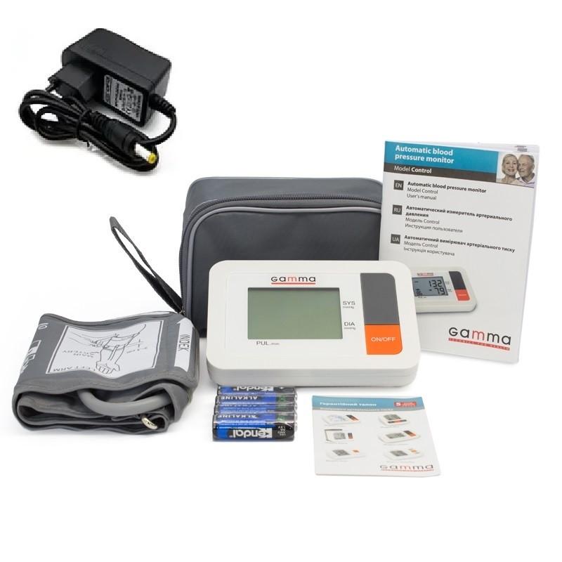 Тонометр gamma control + адаптер 6v автоматический на плечо гарантия 5 ...