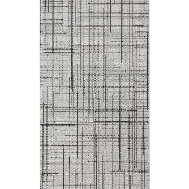 Килим безворсовий на гумовій основі dakaria karat flex run 19171/08 2.00x3.30 м сірий — ціна ...