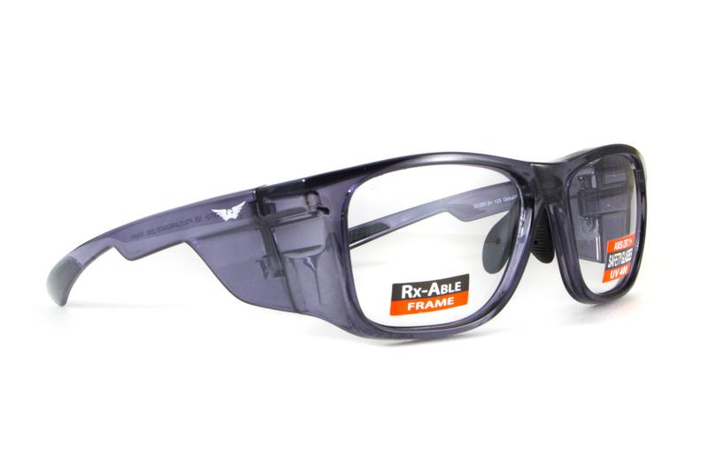 Спортивная оправа под диоптрии global vision rx-t gray (rx-able) (clear ...
