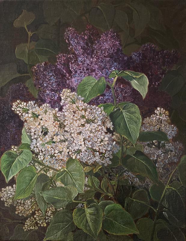 Картина «букет сирени — цена 5000 грн в каталоге Картины Купить товары для дома и быта по