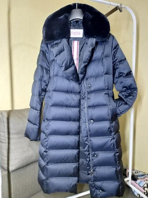 Пальто пухове пуховик — ціна 3200 грн у каталозі Пуховики Купити жіночі речі за доступною ціною
