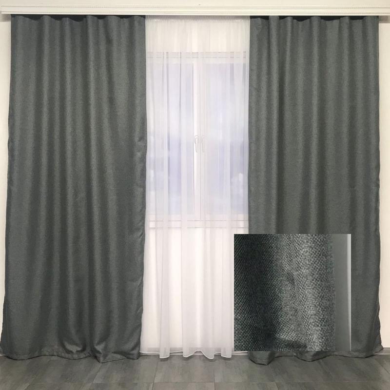 Комплект штори льон — ціна 1347 грн у каталозі Штори Купити товари для дому та побуту за