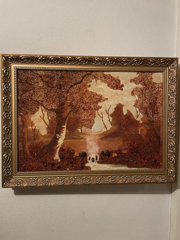 Картина з бурштину — цена 2100 грн в каталоге Картины Купить товары для дома и быта по доступной