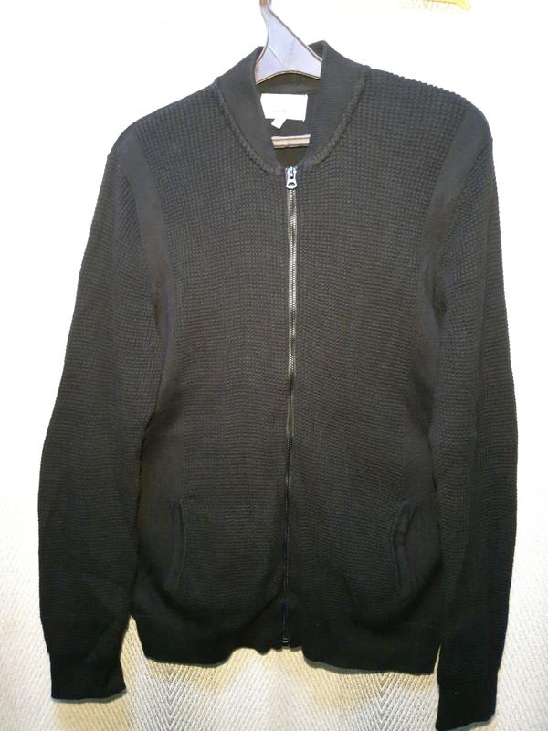 100 котон чоловічий натуральний лонгслів олімпійка кофта реглан джемпер на блискавці — ціна