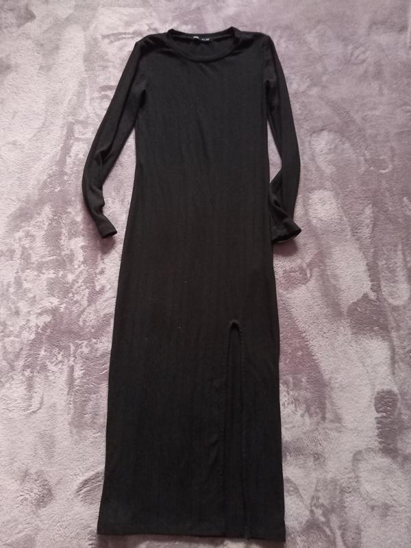 Плаття максі з розрізом — ціна 300 грн у каталозі Довгі сукні Купити жіночі речі за доступною