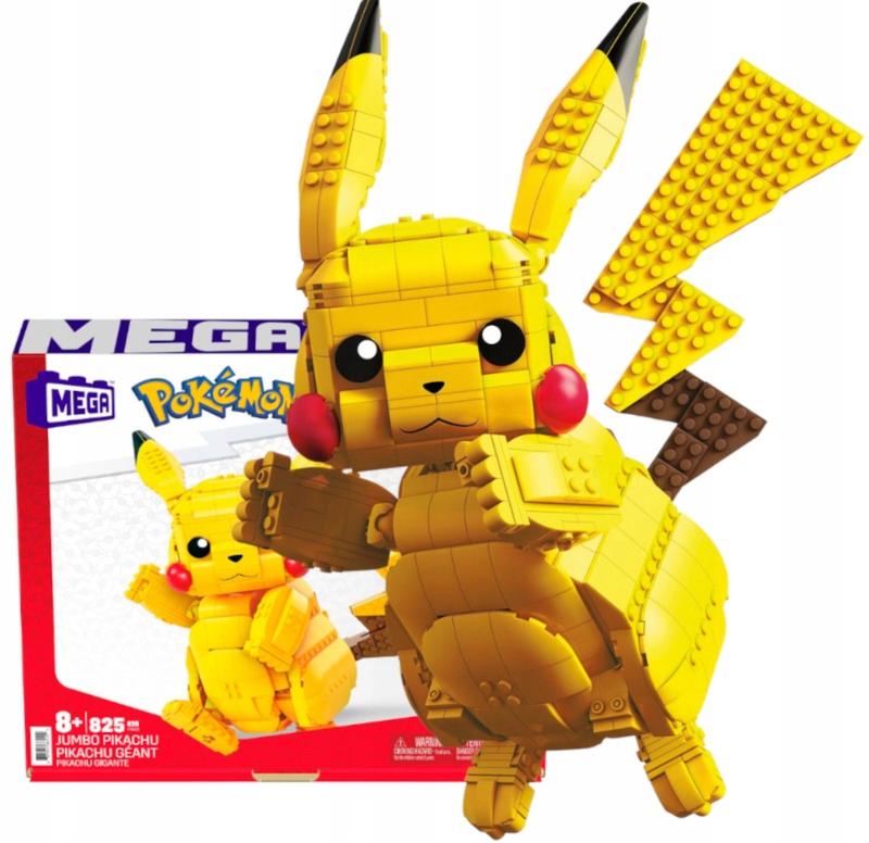 Конструктор mega bloks mega construx pokemon pikachu 12-дюймова фігурка ...
