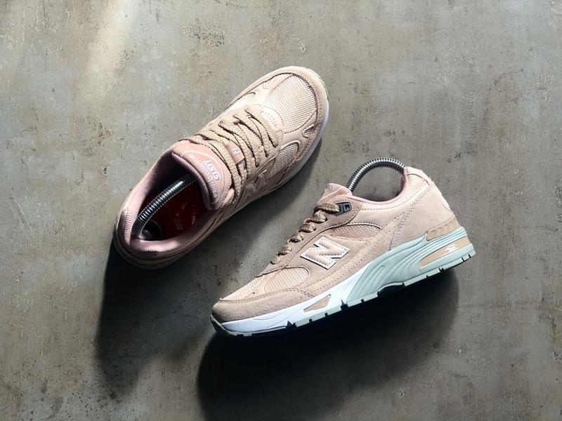 Кроссовки женские new balance 991, розовые, нью баланс, беланс ...