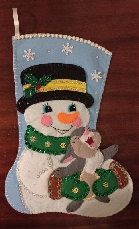 Новгодний сапожок из фетра — цена 350 грн в каталоге Сувениры Купить товары для дома и быта по