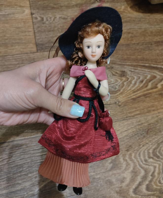 Фарфоровая коллекционная кукла — цена 150 грн в каталоге Статуэтки Купить товары для дома и быта