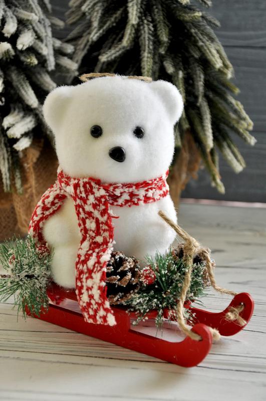 Декоративна фігурка ведмедик — ціна 265 грн у каталозі Статуетки Купити товари для дому та