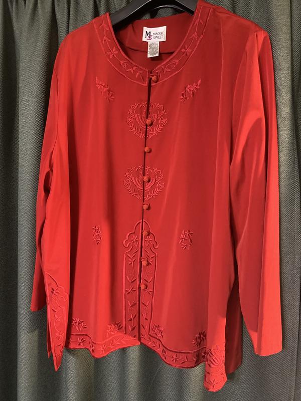 Блуза туніка дуже великий розмір ошатна — ціна 360 грн у каталозі Блузи Купити жіночі речі за