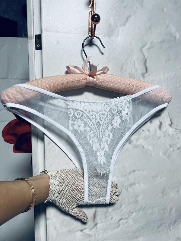 Сексі прозорі трусики в стилі la perla — ціна 50 грн у каталозі Трусики ...