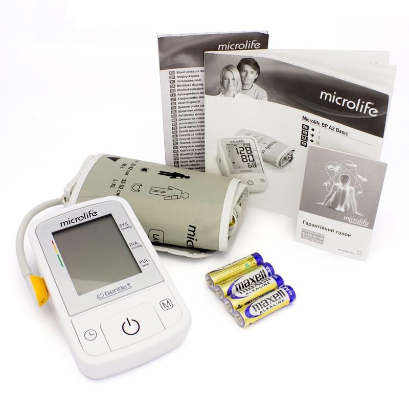Тонометр microlife bp a2 basic с адаптером microlife и оригинальной ...