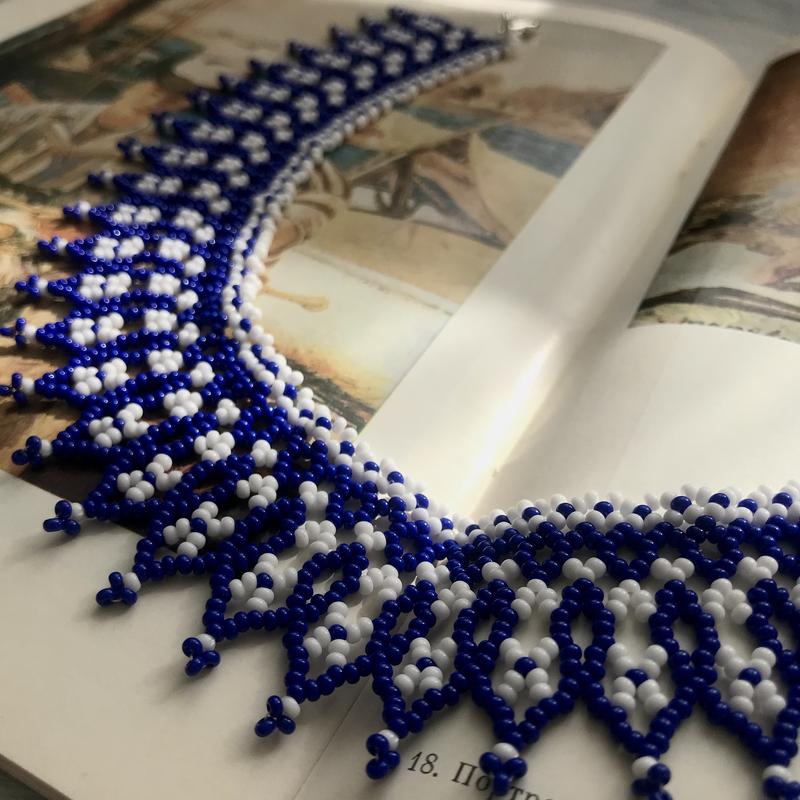 Мереживна зимова силянка — ціна 600 грн у каталозі Кольє і намиста Купити аксесуари за доступною