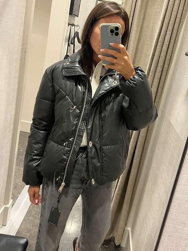 Куртка пуффер стеганая massimo dutti оригинал — цена 3950 грн в ...