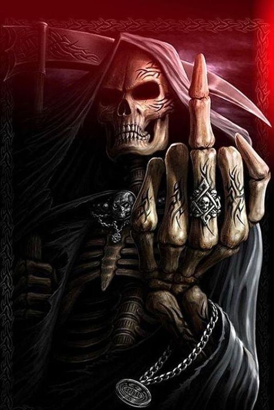 Смерть з косою — постер — ціна 35 грн у каталозі Постери Купити товари для дому та побуту за