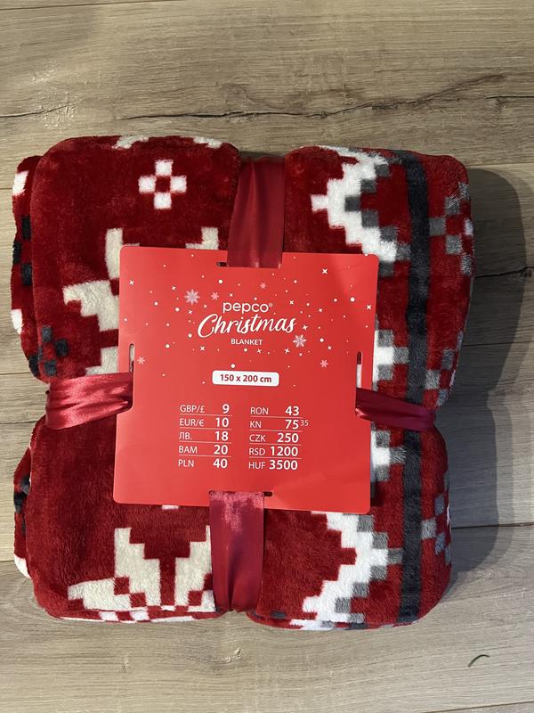 Плед флісовий шикарний подарунок до свят — ціна 399 грн у каталозі Пледи Купити товари для