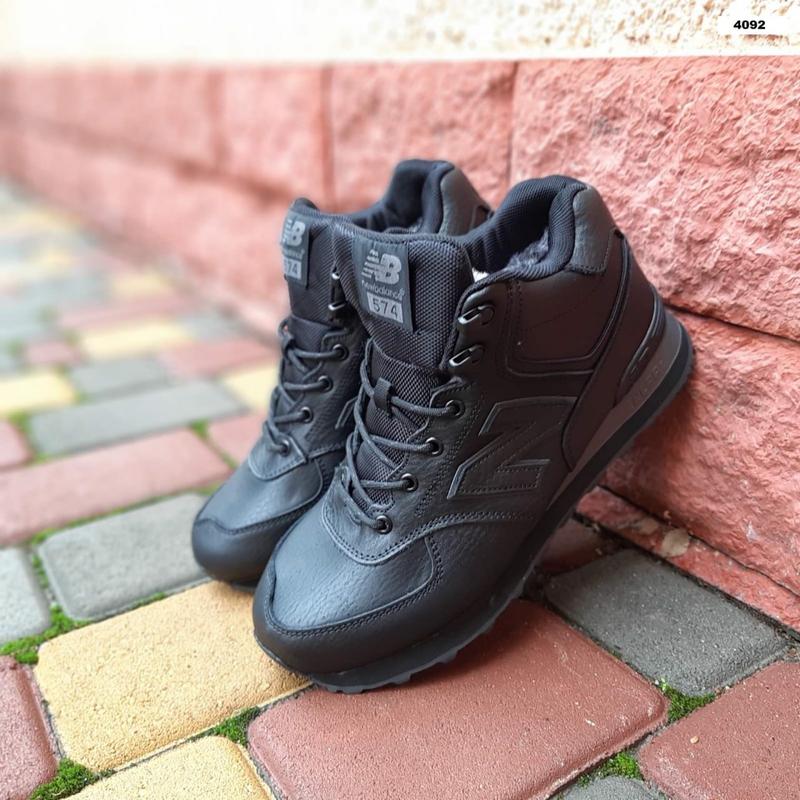 New balance 574 высокие черные/ нев баланс — цена 1450 грн в каталоге ...