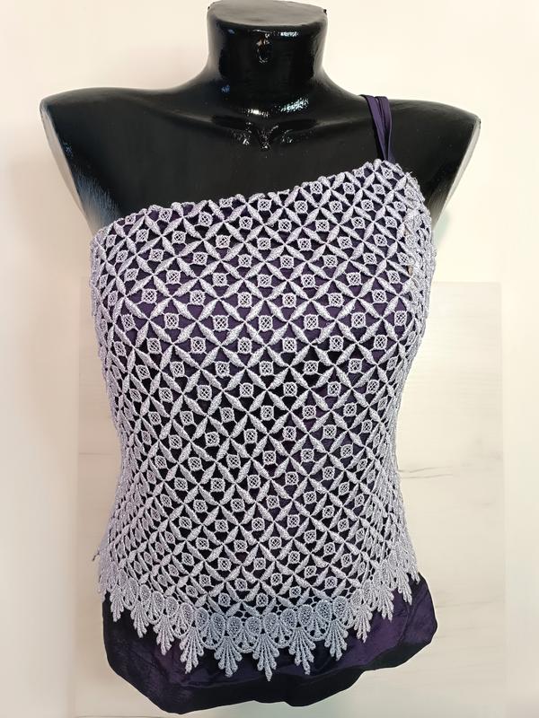 Женская ажурная майка — цена 90 грн в каталоге Майки Купить женские вещи по доступной цене на