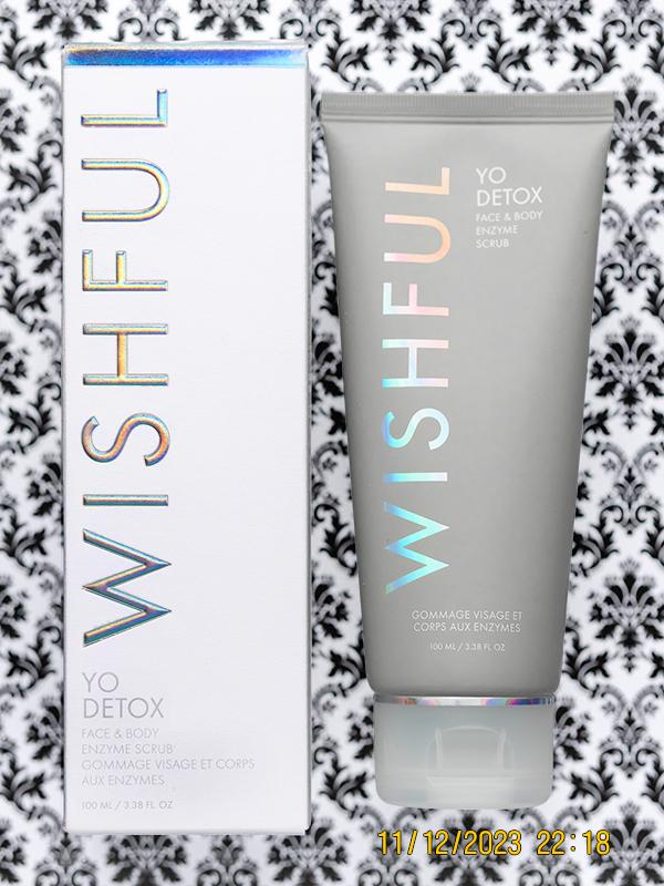 huda beauty wishful yo detox enzyme face body scrub Huda Beauty 1170