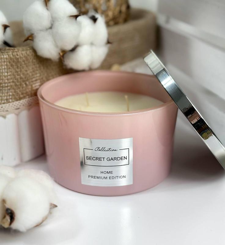 Ароматизована свічка pepco aromatherapy home, 1 кг (рожева-secret ...