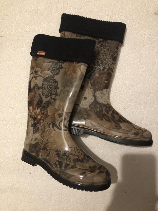 Чоботи гумові — ціна 380 грн у каталозі Гумові чоботи Купити жіночі речі за доступною ціною на