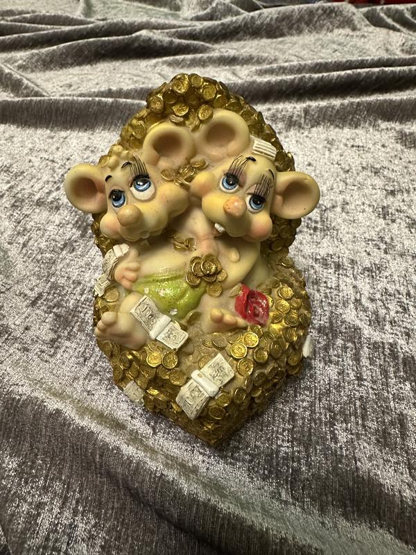 Копилка копилка мышата — цена 99 грн в каталоге Статуэтки Купить товары для дома и быта по