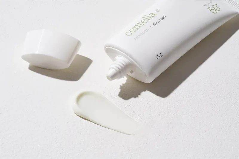 Легкий защитный гель-крем spf 50+ mixsoon centella — цена 700 грн в ...