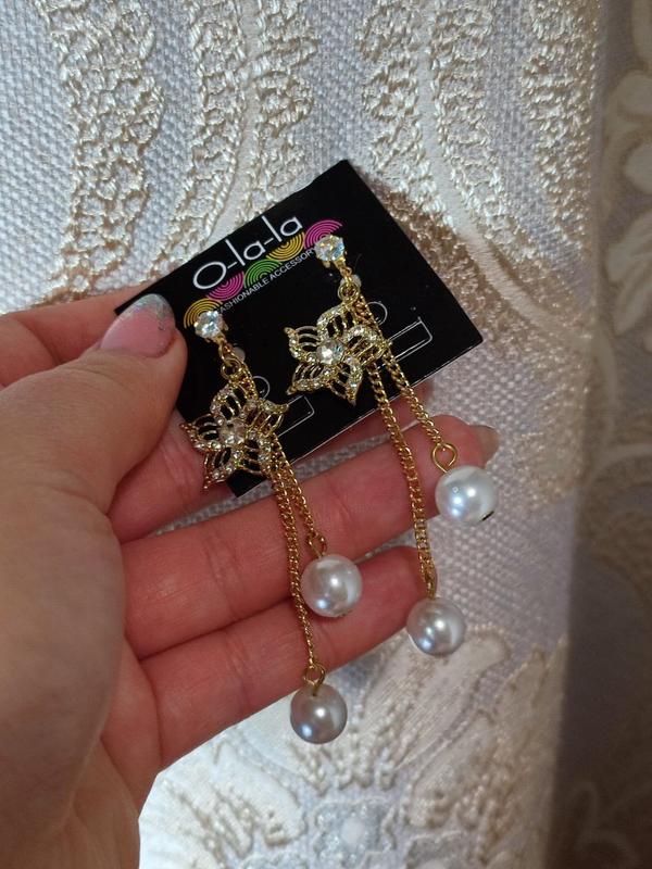 Сережки — ціна 150 грн у каталозі Сережки Купити аксесуари за доступною ціною на Шафі Україна