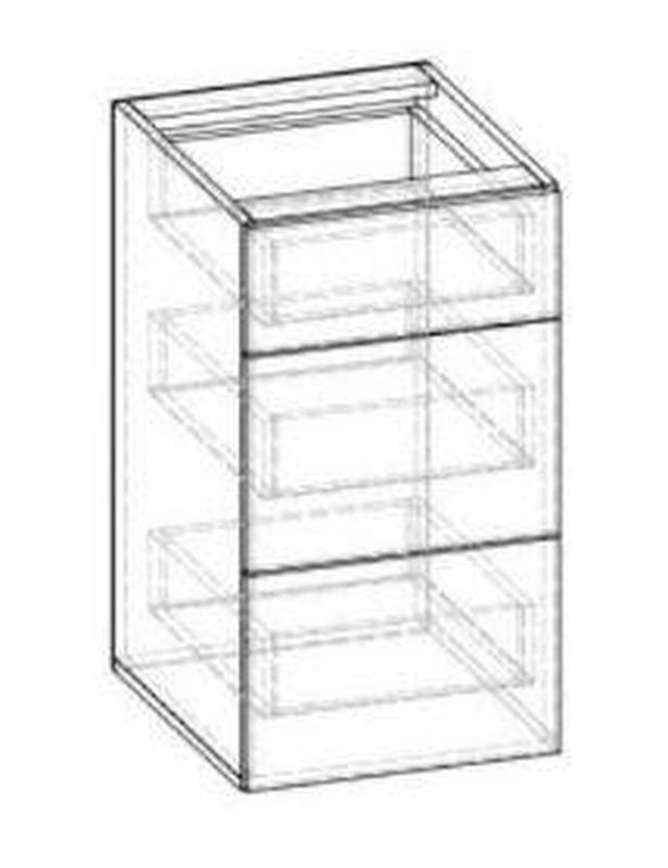 Кухня низ шухляди метабокс 40 паула — ціна 1713 грн у каталозі Меблі