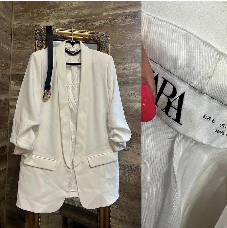 Пиджак зара — цена 700 грн в каталоге Пиджаки и жакеты Купить женские вещи по доступной цене на