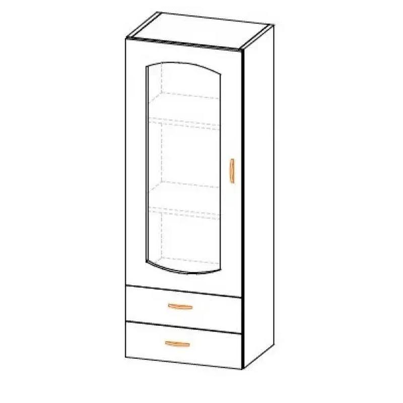 Кухня пенал малий 50 паула кедр — ціна 1553 грн у каталозі Меблі для кухні Купити товари для