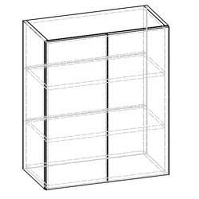 Модуль верхній 60 см висотою 72 см для кухні медісон фарбована мдф — ціна 2408 грн у